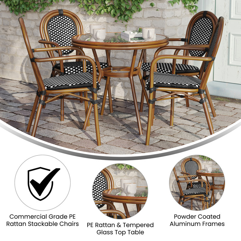 Rylan dining set with 4 chairs store